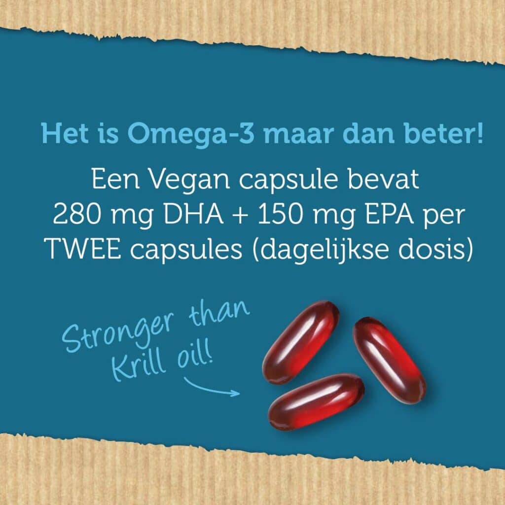 Testa Vrill - Vegan krill olie capsules uit algen