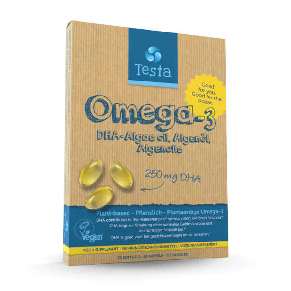 Shop Testa Vegan DHA EPA Algae Omega-3 Supplement